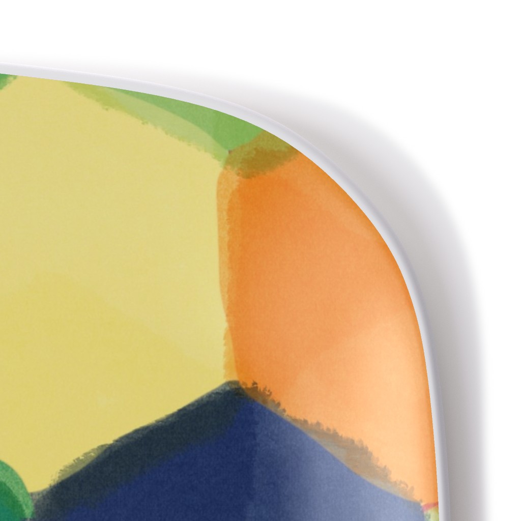 Overlapping Hexagons - Warm Summer Serving Platter | Shutterfly