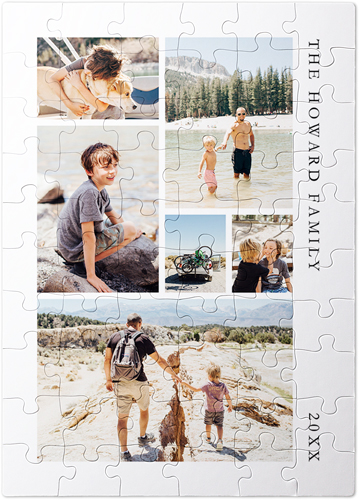 Gallery of Six Vertical Puzzle by Shutterfly | Shutterfly