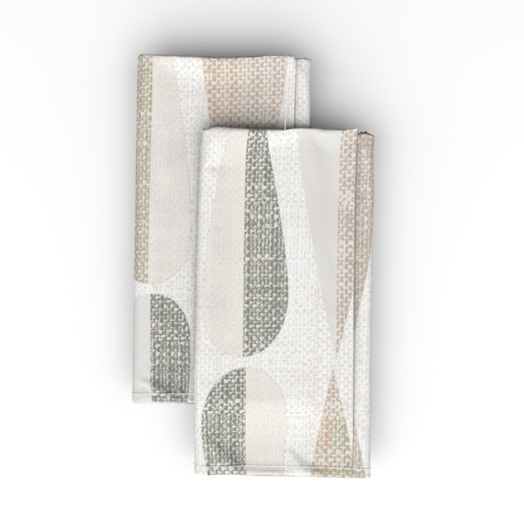 Mid Century Modern Scale - Neutral Cloth Napkin | Shutterfly