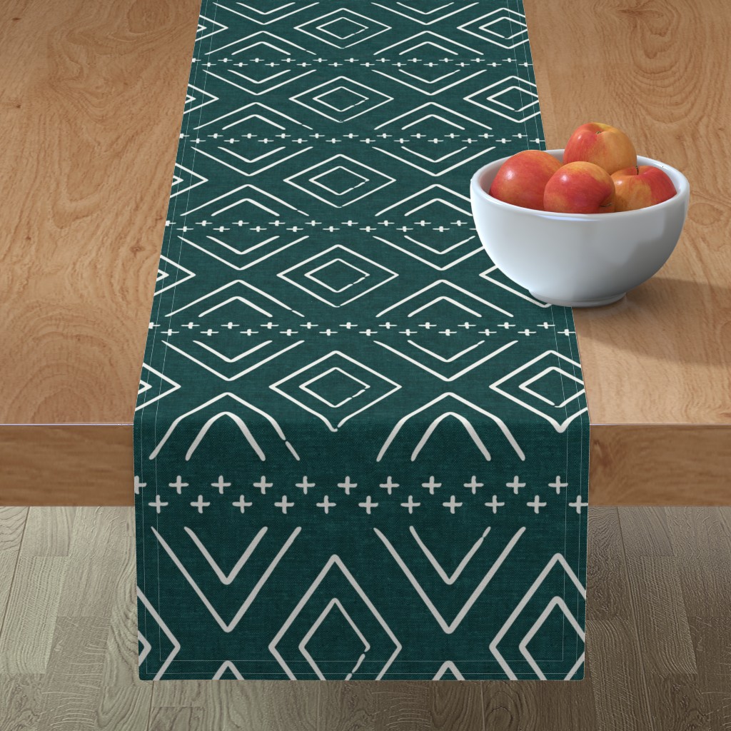Watercolor Herringbone Table Runner | Shutterfly