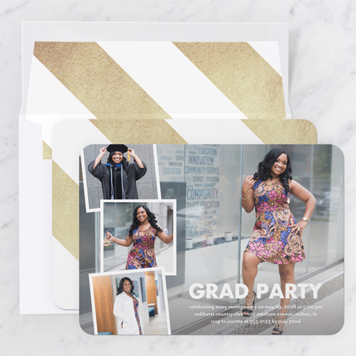 Class Snaps 5x7 Stationery Card by Yours Truly | Shutterfly