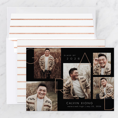 Scattered Letters 5x7 Stationery Card by Hello Little One | Shutterfly