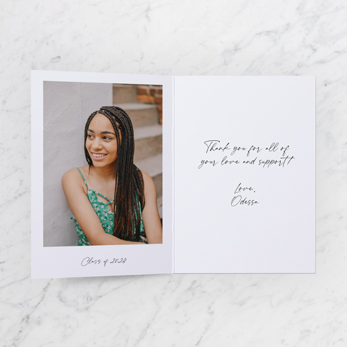 Little Cap 3x5 Folded Card by Yours Truly | Shutterfly