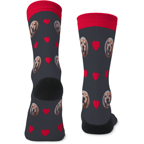 Loved Floating Faces Custom Socks by Shutterfly | Shutterfly