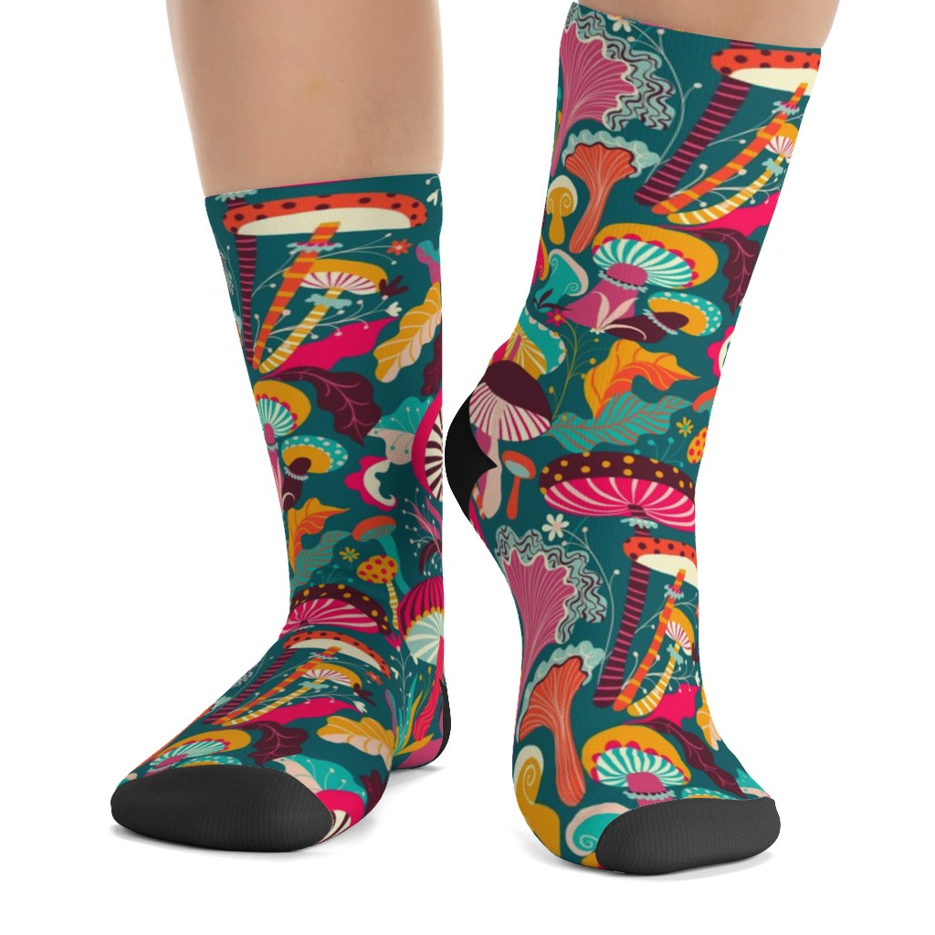 Fantastic Fungi - Multi Custom Socks | Shutterfly