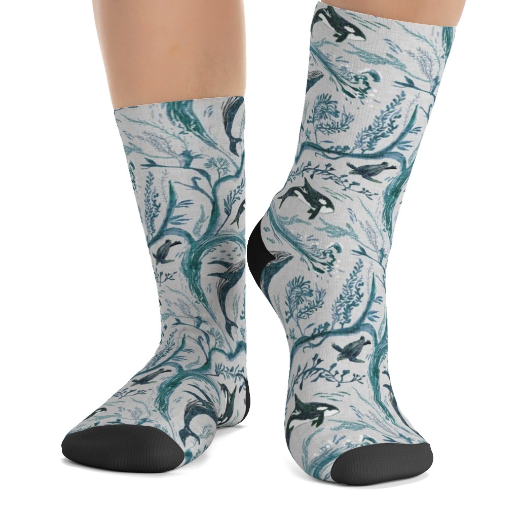 Whale Forest Custom Socks | Shutterfly