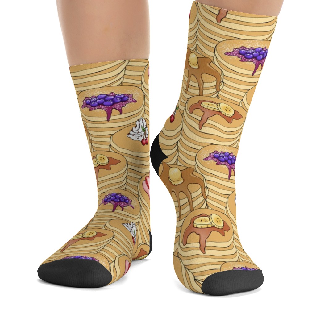 Flapjack Stack Custom Socks | Shutterfly