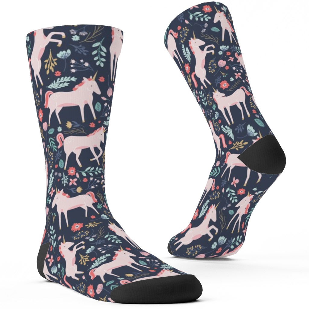 Unicorn Fields Custom Socks | Shutterfly