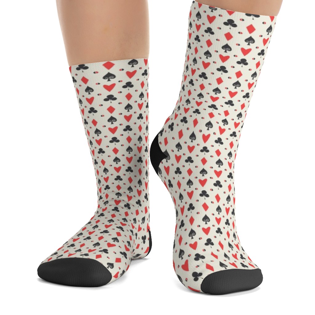 Card Suits - Multicolor Custom Socks | Shutterfly