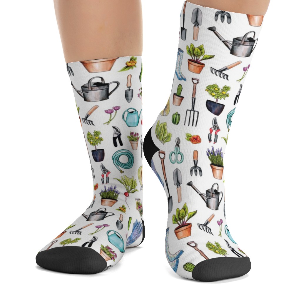 Garden Gear - Multicolor Custom Socks | Shutterfly