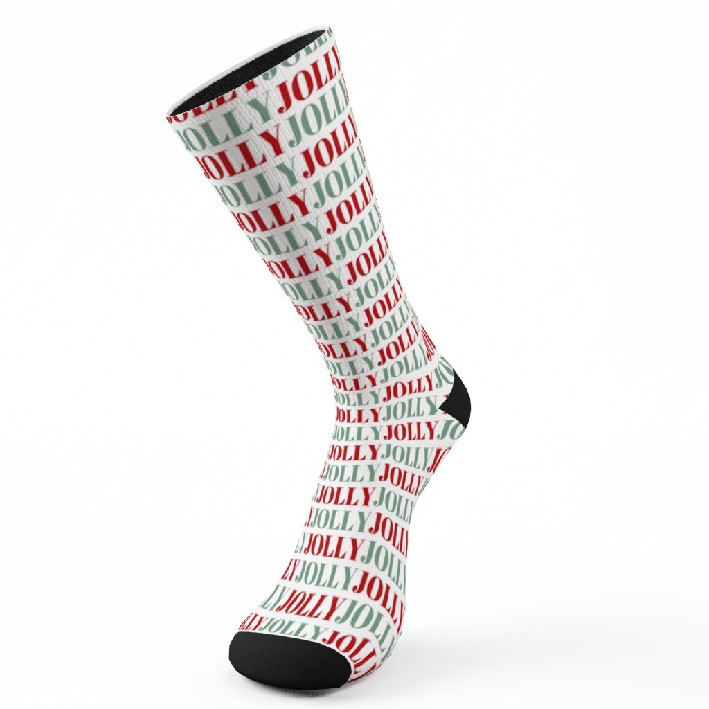 Jolly Print Repeat Custom Socks | Shutterfly