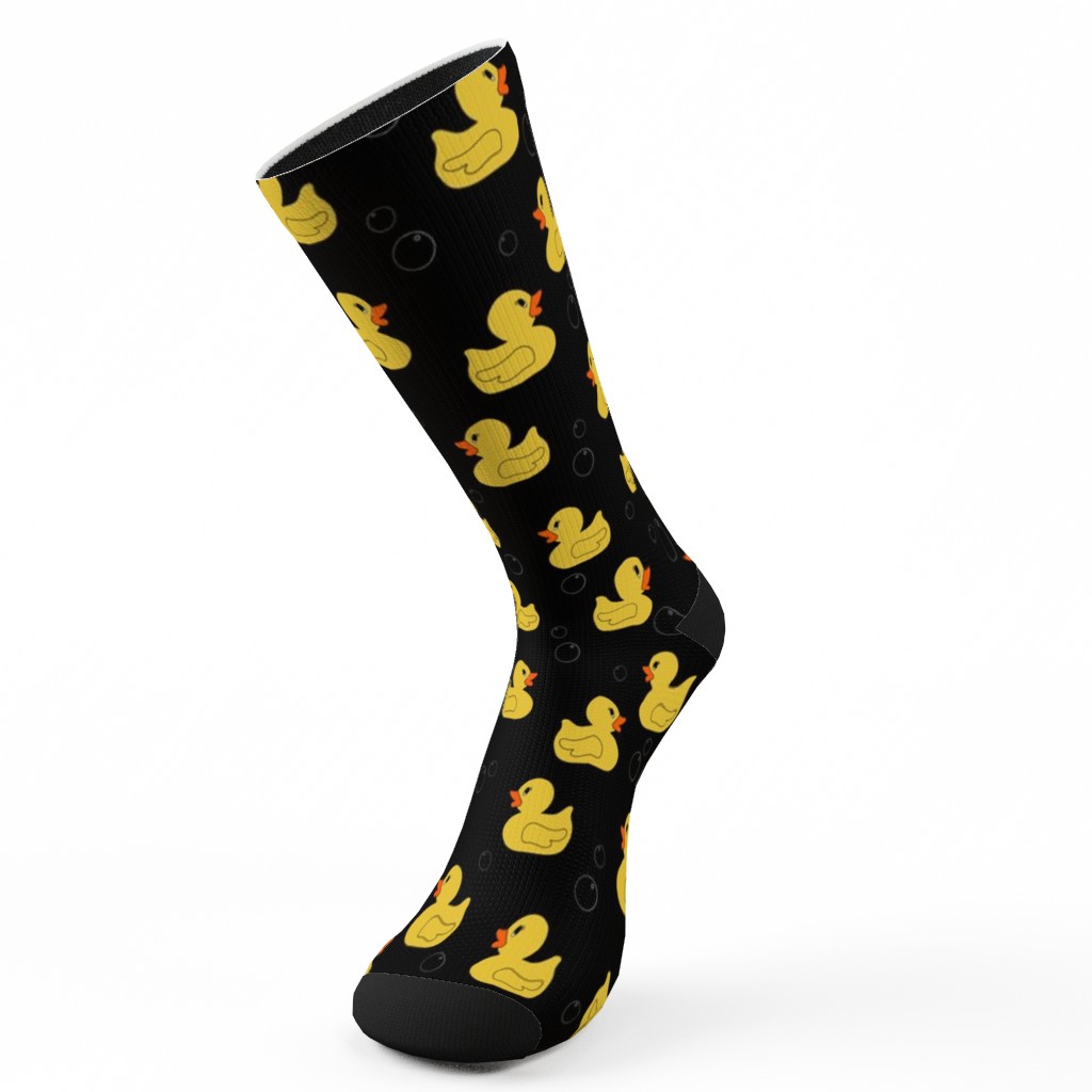 Rubber Duckie - Dark Custom Socks | Shutterfly