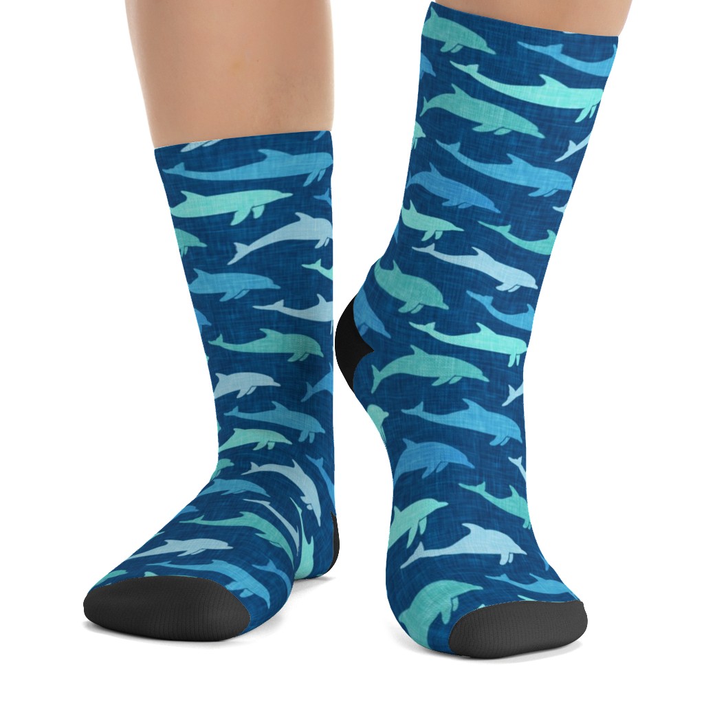 Dolphins Custom Socks | Shutterfly