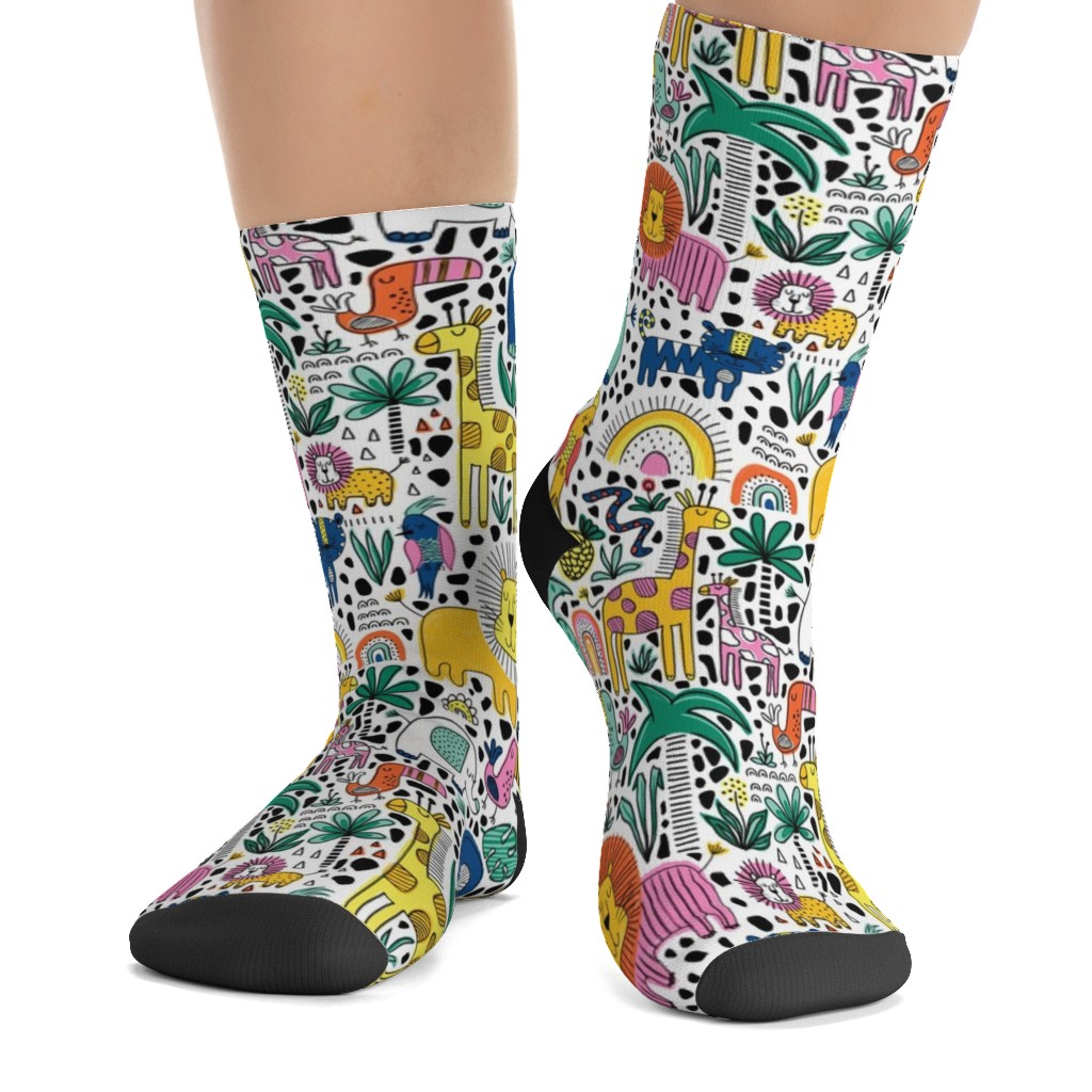 Safari Fun - Multi Custom Socks | Shutterfly
