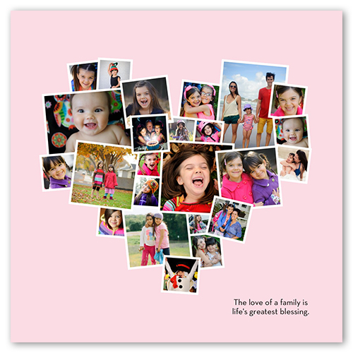 Tilted Heart Collage | Shutterfly