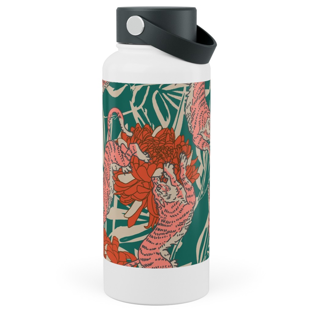 Bengal Kuma Tiger - Multi Stainless Steel Wide Mouth Water Bottle ...