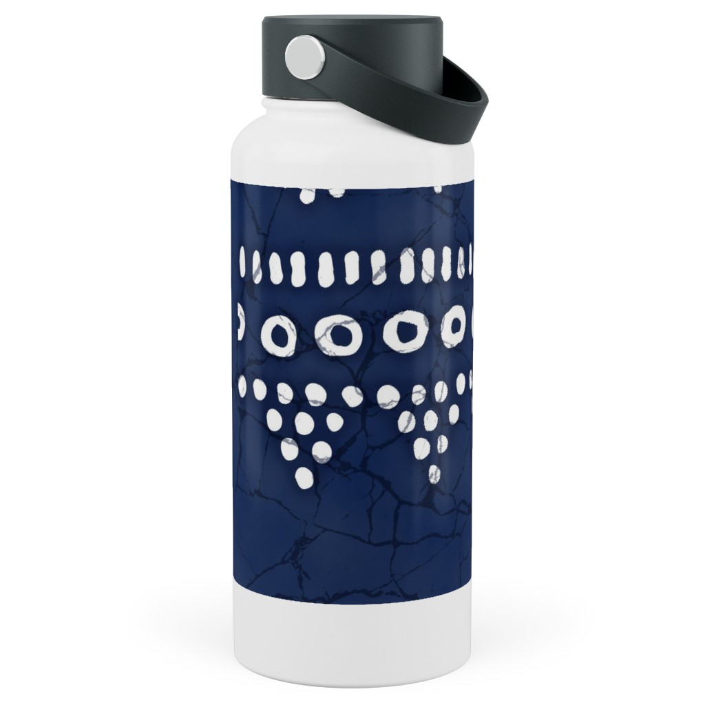 Day and Night Batik Stainless Steel Wide Mouth Water Bottle | Shutterfly