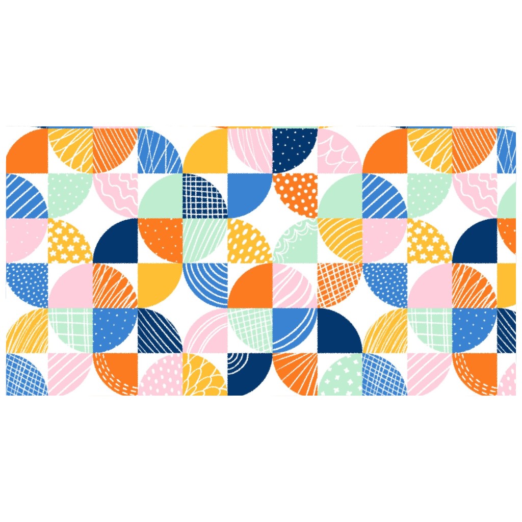 Modern Quilt Pattern - Multi Stainless Steel Wide Mouth Water Bottle ...