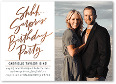 Landscape Square Custom Birthday Invitations | Party Invites | Shutterfly