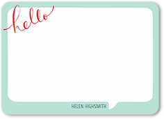 Adult Personalized Stationery & Custom Note Cards | Shutterfly