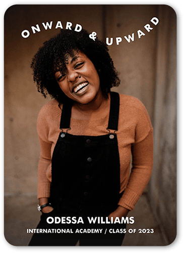 Travel Onward 5x7 Stationery Card by Yours Truly | Shutterfly