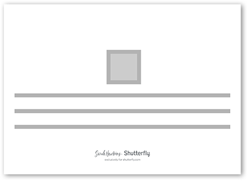 Strong Names 5x7 Stationery Card by Sarah Hawkins Designs | Shutterfly