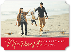 Landscape Ticket Folded Greeting Cards | Tri-fold & Gate Fold Cards