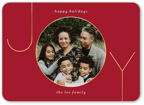 Joyful Frame 5x7 Stationery Card by Yours Truly | Shutterfly