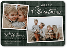 Family Of Trees 5x7 Personalized Foil Card by Petite Lemon | Shutterfly