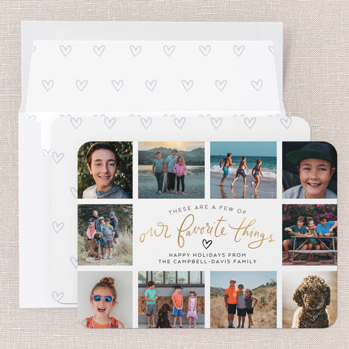 Heartfelt List 5x7 Stationery Card by Yours Truly | Shutterfly