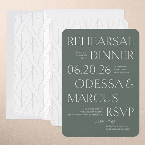 Staggered Type 5x7 Stationery Card by Lady Jae | Shutterfly