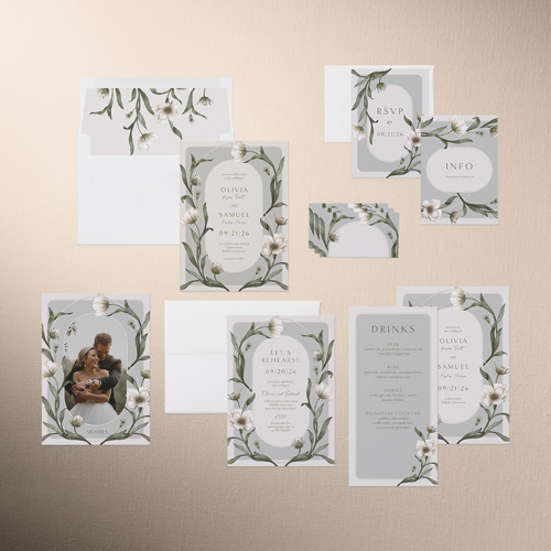 Enveloping Perennial 5x7 Stationery Card by Lady Jae | Shutterfly