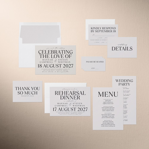 Official Headlines 5x7 Stationery Card by Yours Truly | Shutterfly