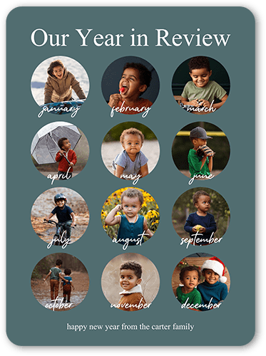 Family Circles 6x8 Stationery Card by Yours Truly | Shutterfly