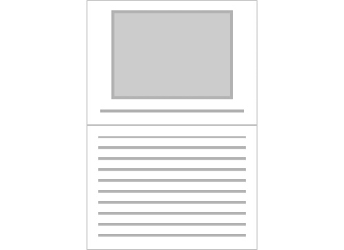 Upload Your Own Design 3x5 Folded Card by Yours Truly | Shutterfly