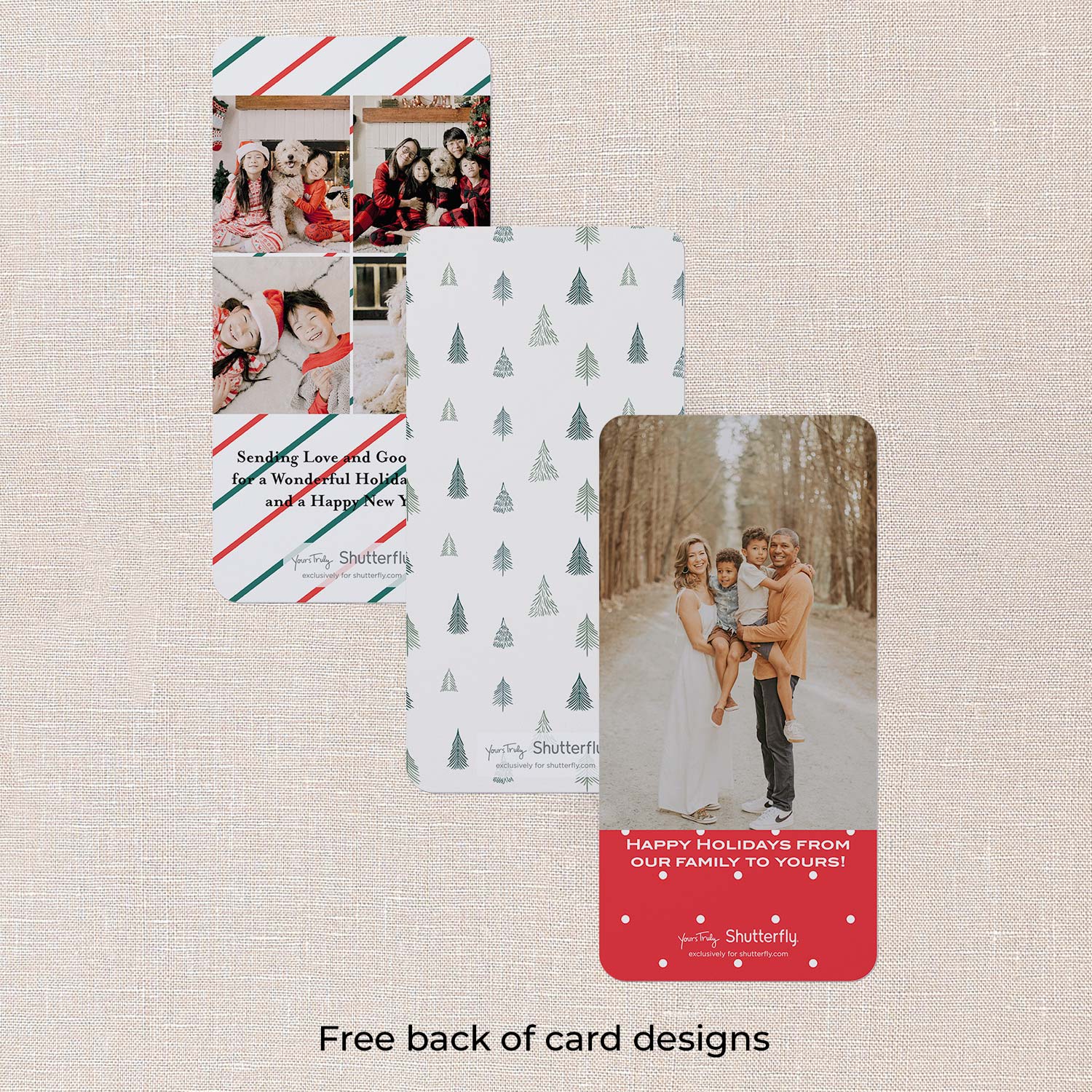 Merry And Cute 4x8 Stationery Card by Yours Truly | Shutterfly