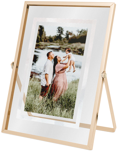 Watercolor Border Tabletop Floating Framed Print by Shutterfly | Shutterfly