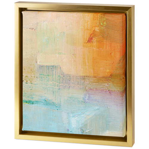 Orange Abstract Tabletop Framed Canvas Print by Shutterfly | Shutterfly