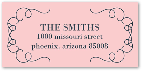 Beautiful Reverence Girl Address Label by Elk Design | Tiny Prints