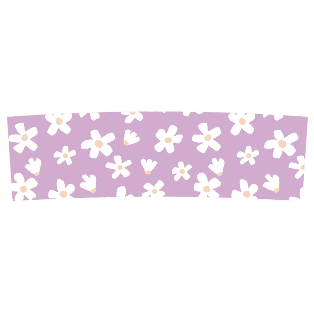 Daisy Garden Floral - Purple Travel Tumbler | Shutterfly