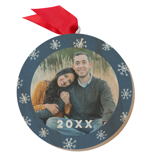 Circle Wooden Ornament | Shutterfly