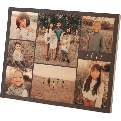 Picture Gallery Collage of Seven Wooden Plaque by Shutterfly | Shutterfly