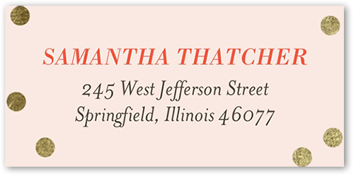 Pink Address Labels | Shutterfly