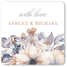 Geometric Floral Frame Stickers by Lady Jae | Shutterfly