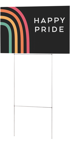 Happy Pride Yard Sign by Shutterfly | Shutterfly