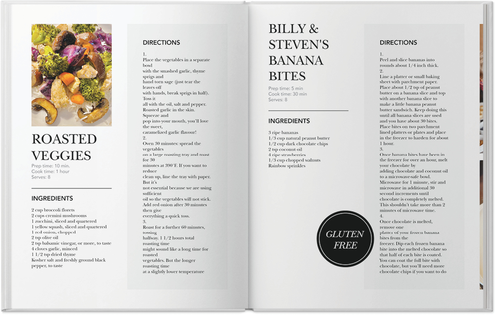 Classic Recipes Photo Book | Shutterfly