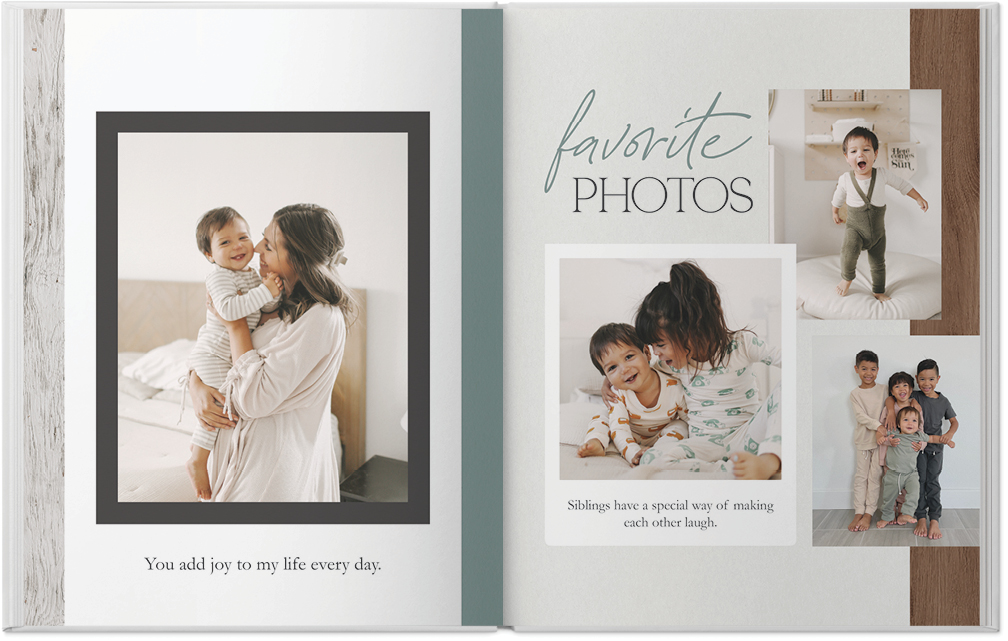 Elevated Rustic Photo Book | Shutterfly