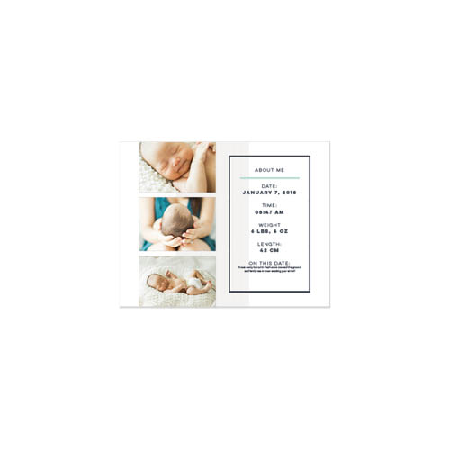 Modern Baby Story Photo Book | Shutterfly