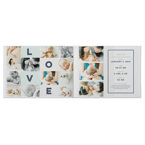 Modern Baby Story Photo Book | Shutterfly