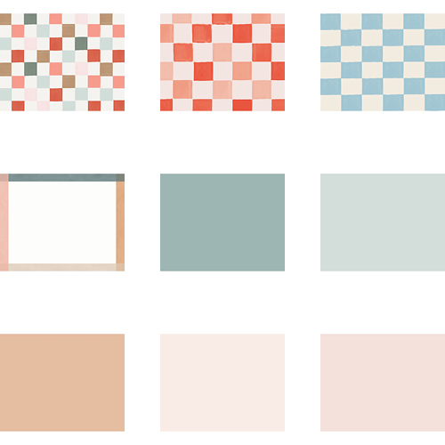 Cheerful Patterns Calendar Wall Calendar | Shutterfly